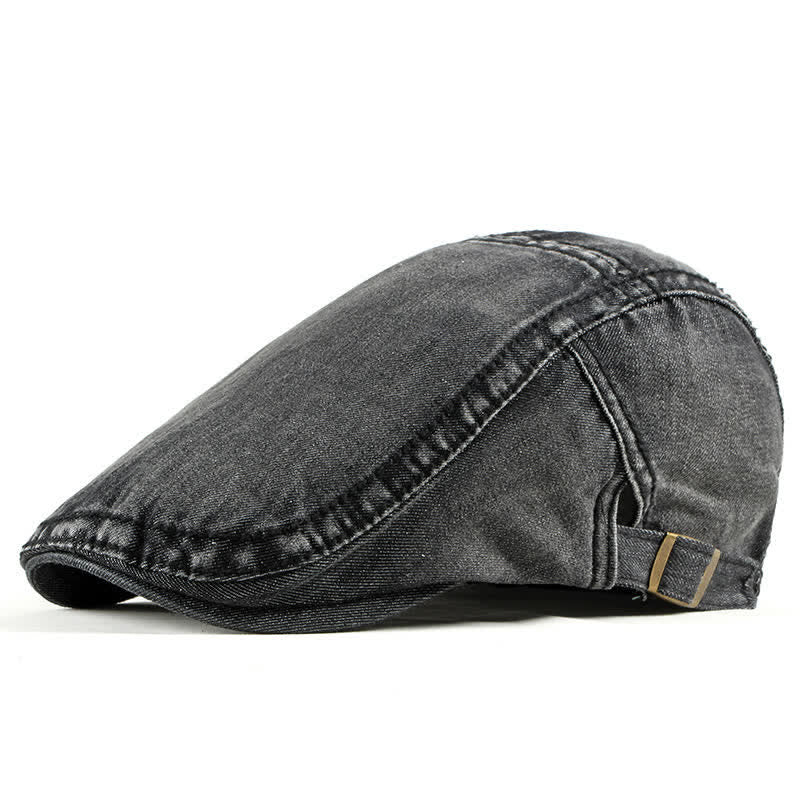 Simple Jean Denim Casquette Beret Cap – FloralTrip